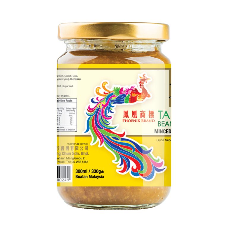 Phoenix Taucu Bean Paste Minced 330g – Hung Chun Sauces